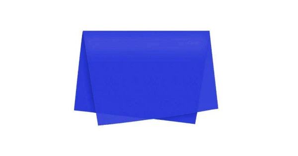 Papel seda lisa com 100 unidades 48x60cm azul escuro Reipel - Moinho Atacadista